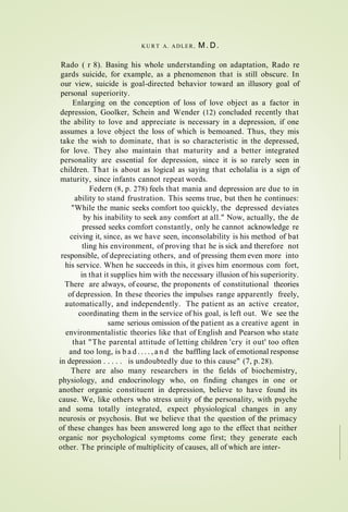 Adler on Depression | PPTX