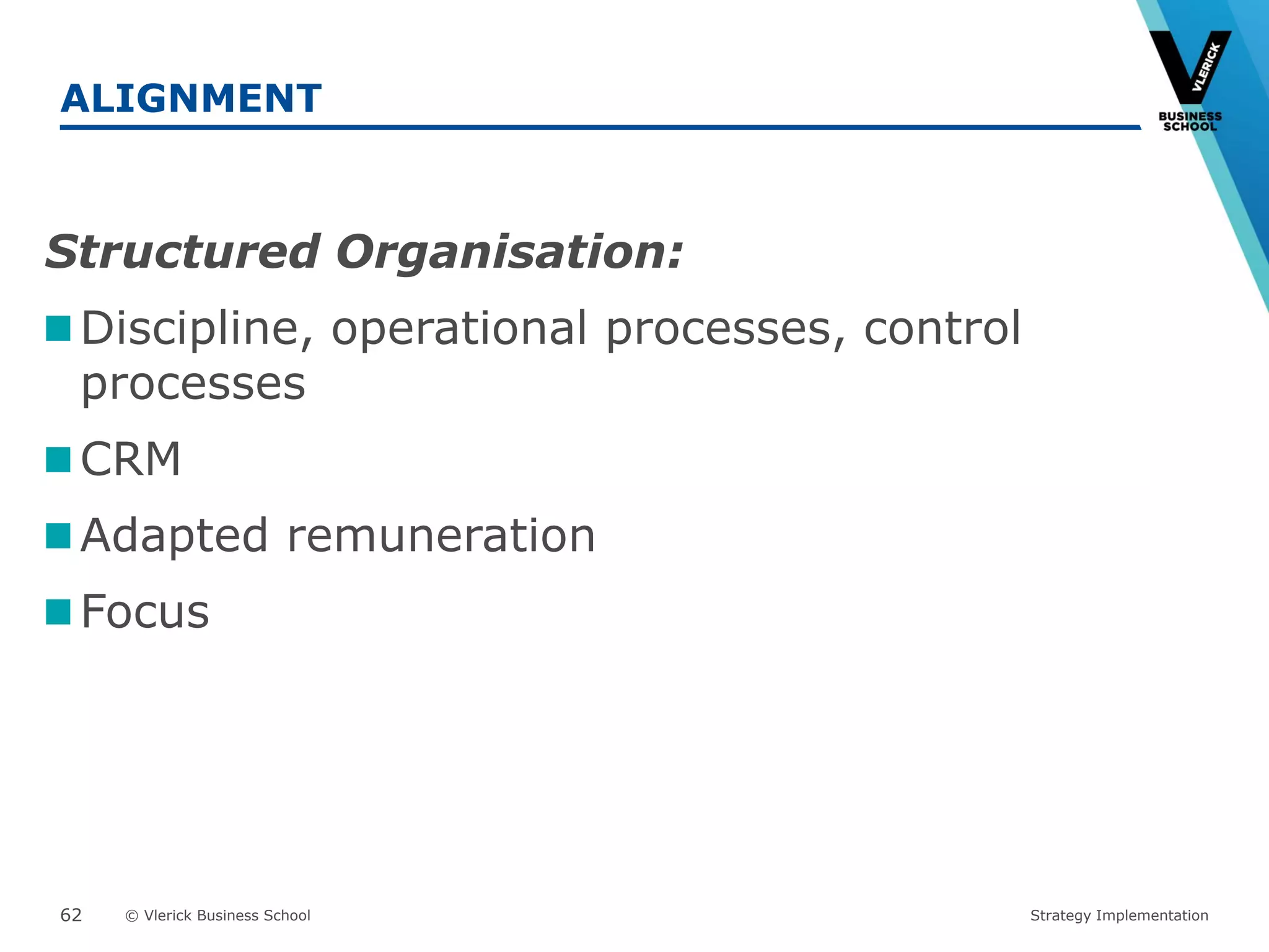 Strategy Implementation by Kurt Verweire - Book Launch | PDF