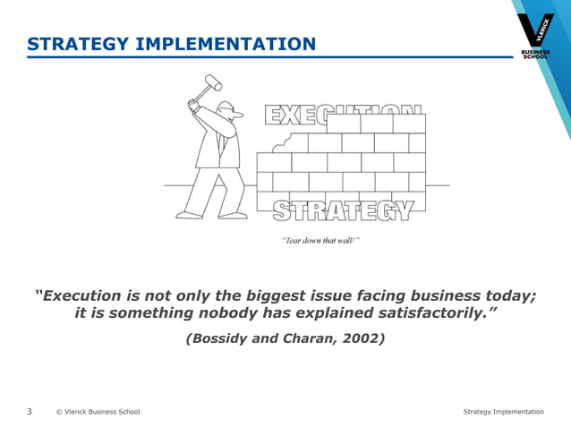 Strategy Implementation by Kurt Verweire - Book Launch | PDF