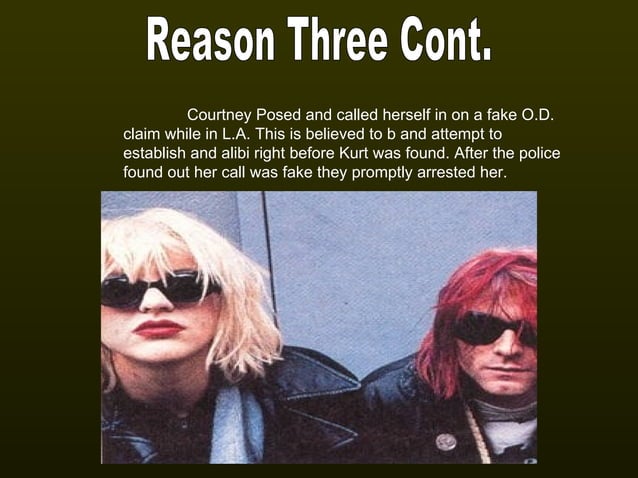 Kurt Cobain Murder | PPT