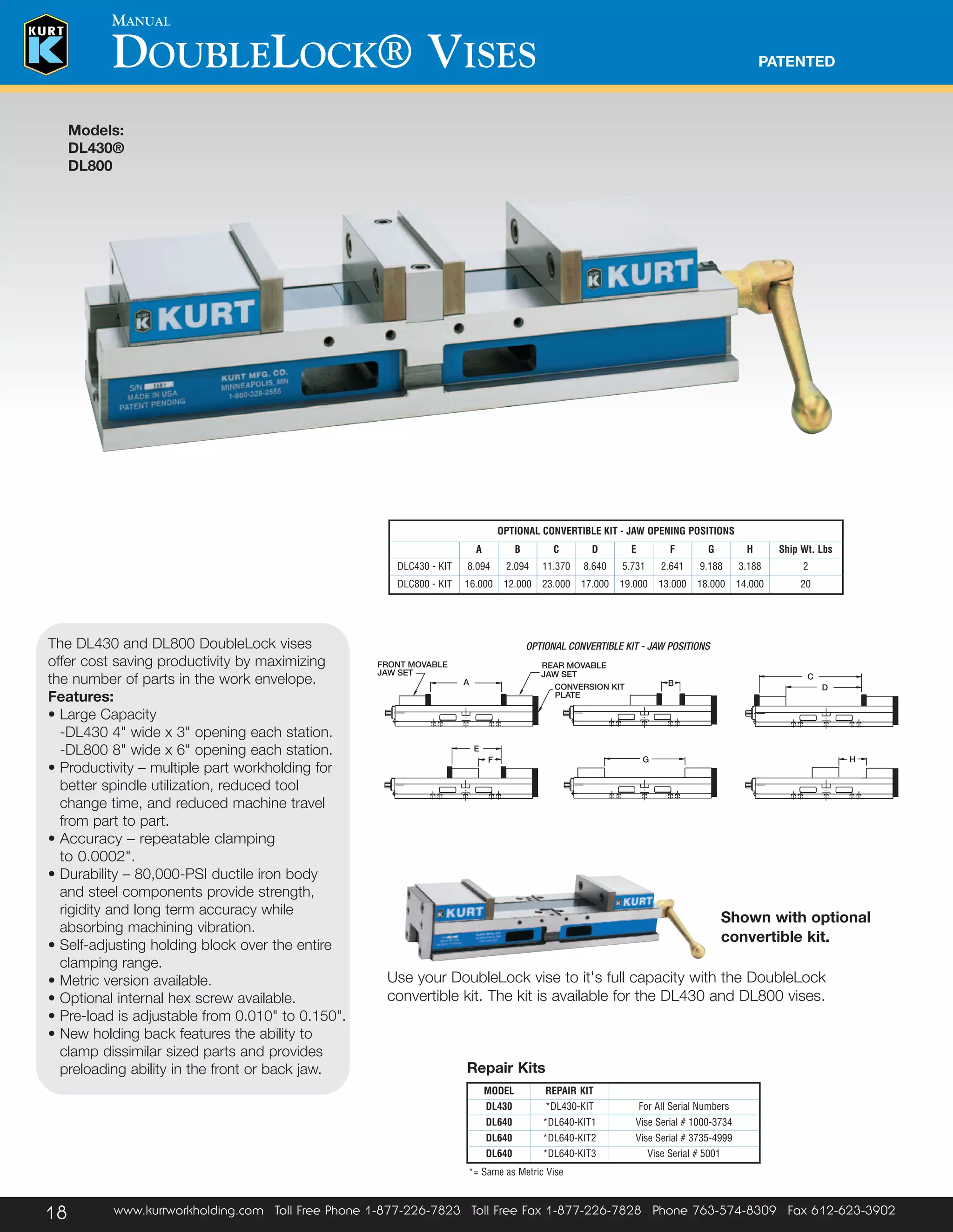 Kurt Double Lock Vise | PDF