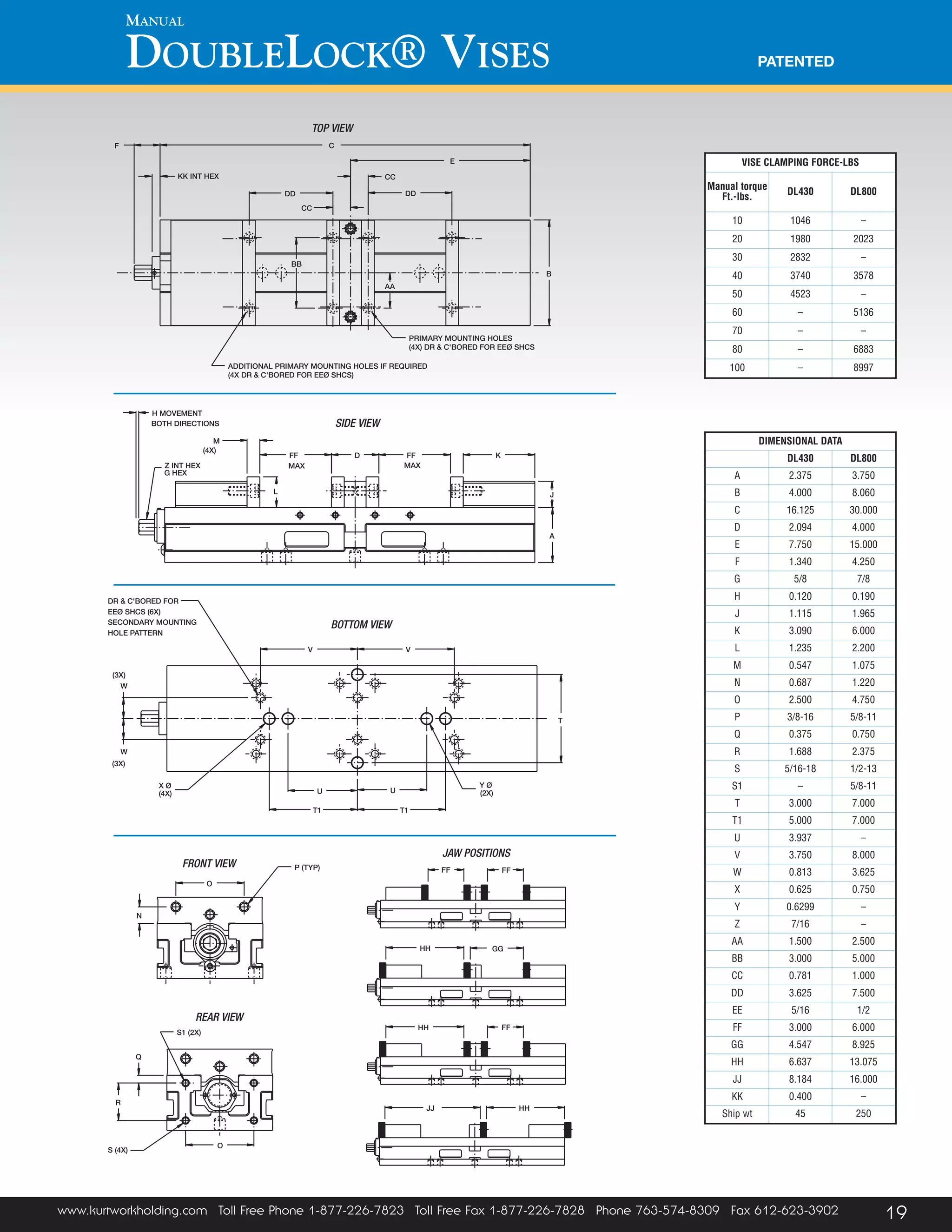 Kurt Double Lock Vise | PDF