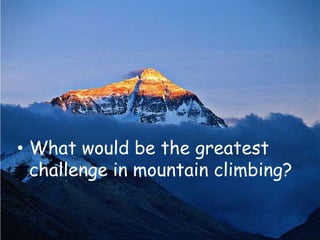 Kurt emans mount everest | PDF