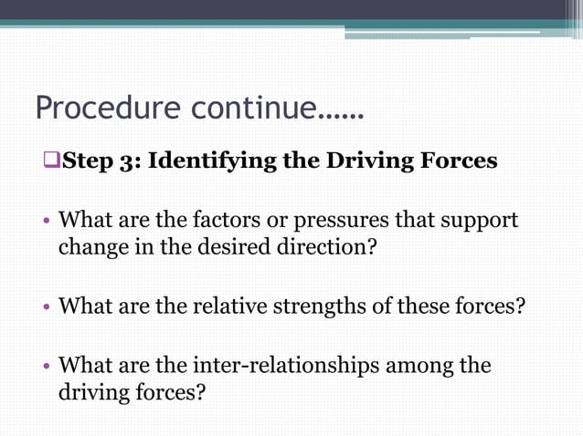 Kurt lewin’s force field theory | PPTX | Physics | Science
