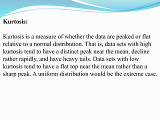 Kurtosis | PPTX