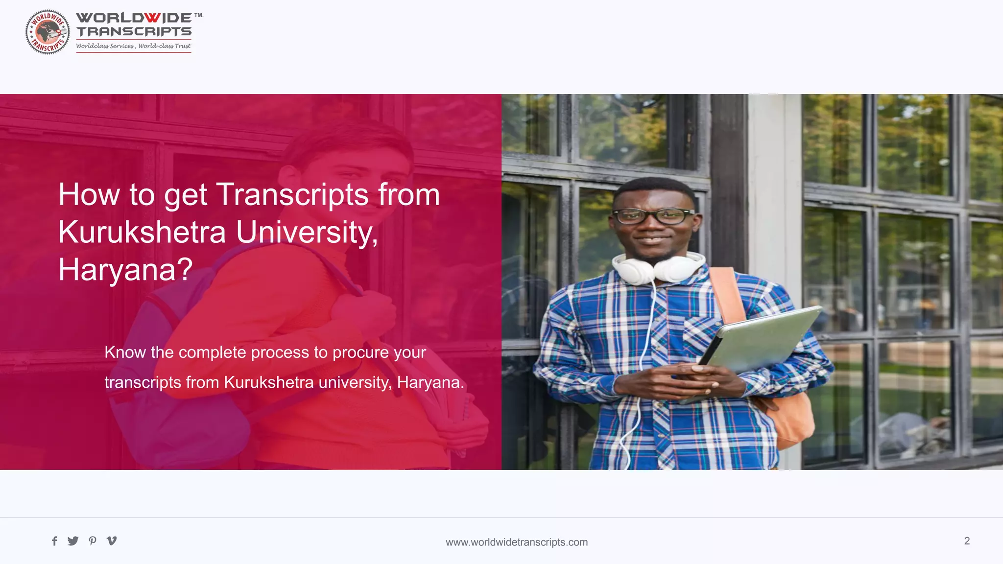 Procure Transcripts from Kurukshetra university? | PPTX