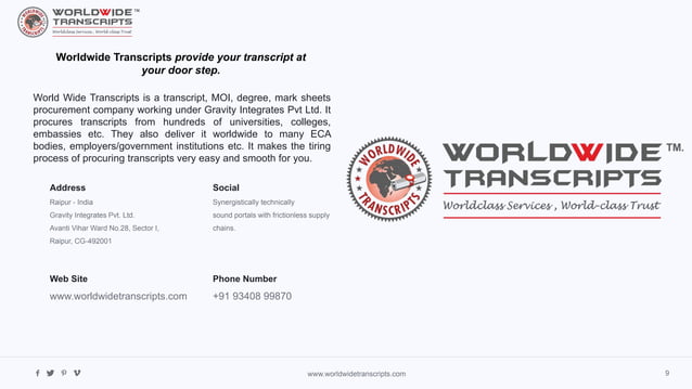 Procure Transcripts from Kurukshetra university? | PPT