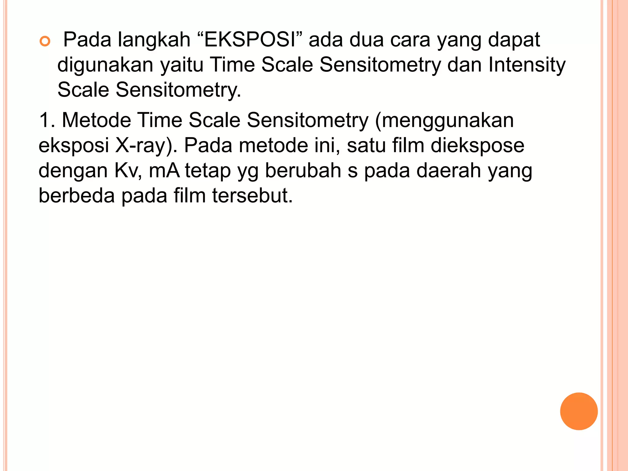 Radiofotografi Kurva karakteristik | PPTX