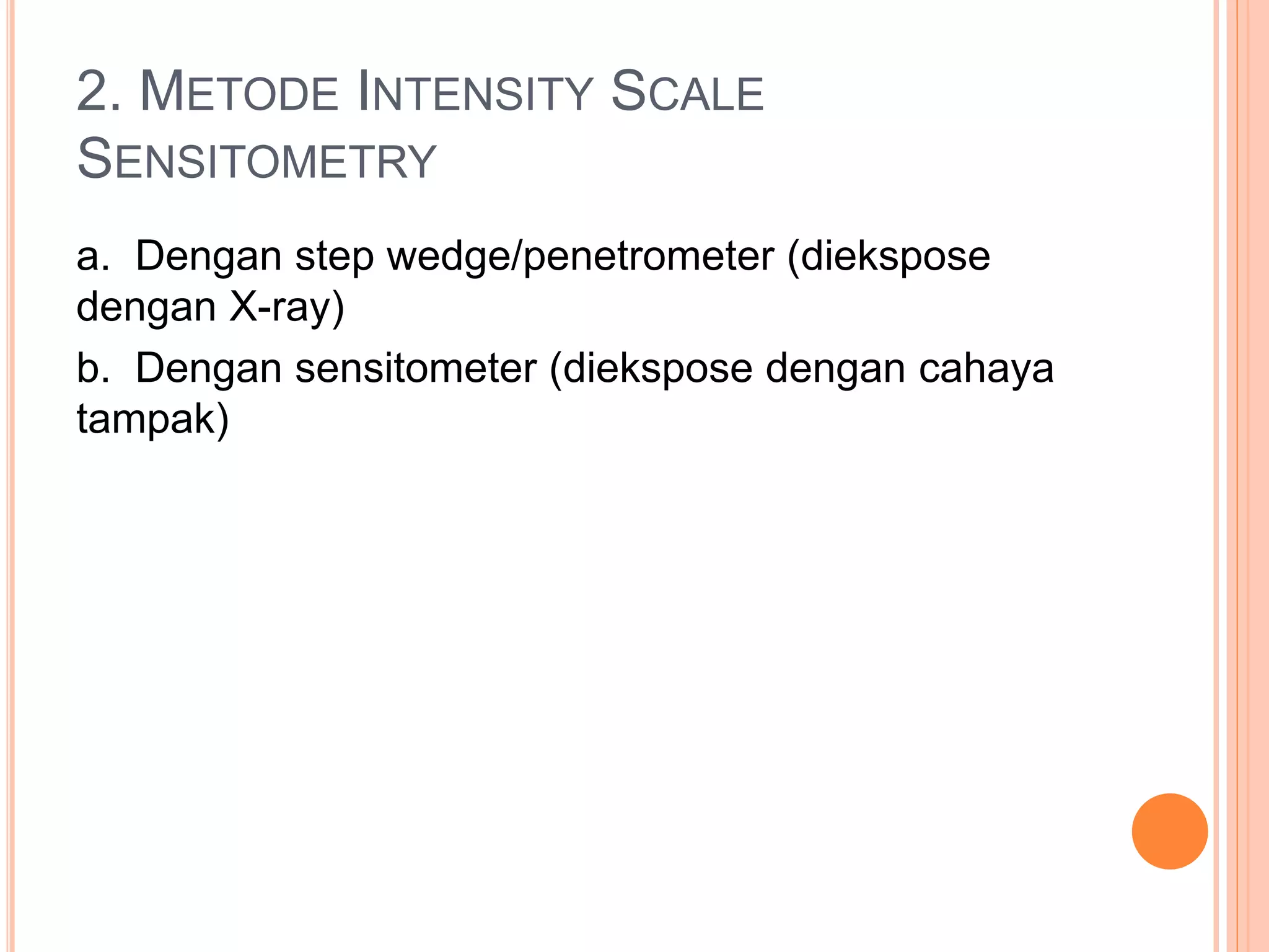 Radiofotografi Kurva karakteristik | PPTX