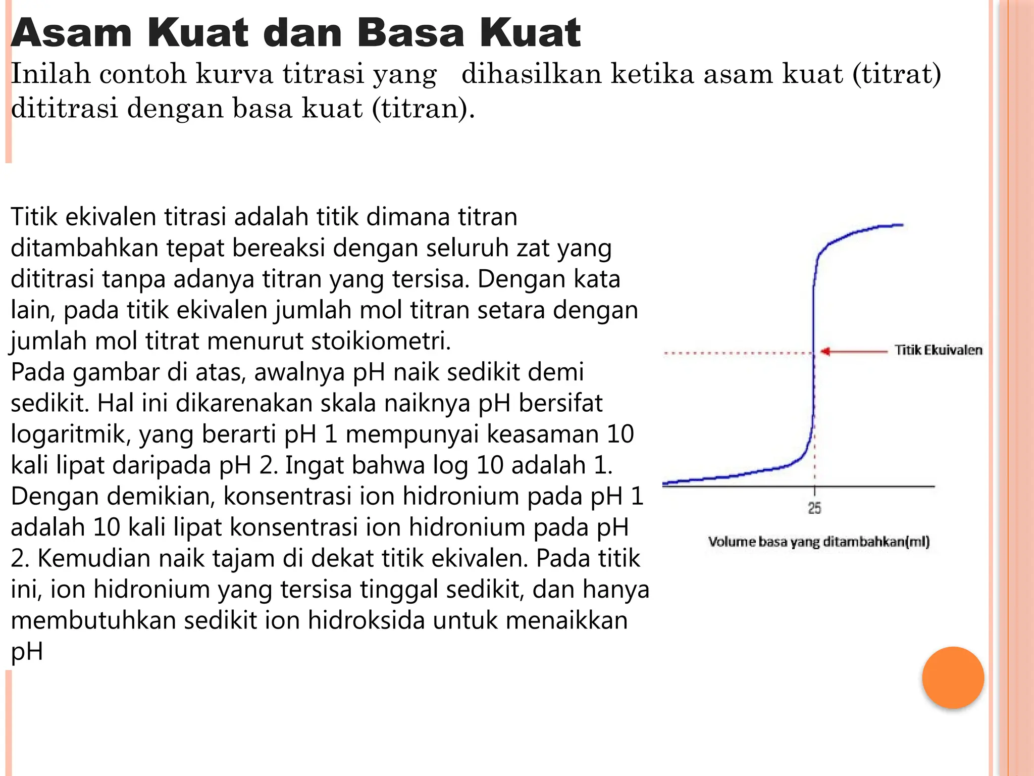 KURVA TITRASI LARUTAN ASAM & LARUTAN BASA | PPTX