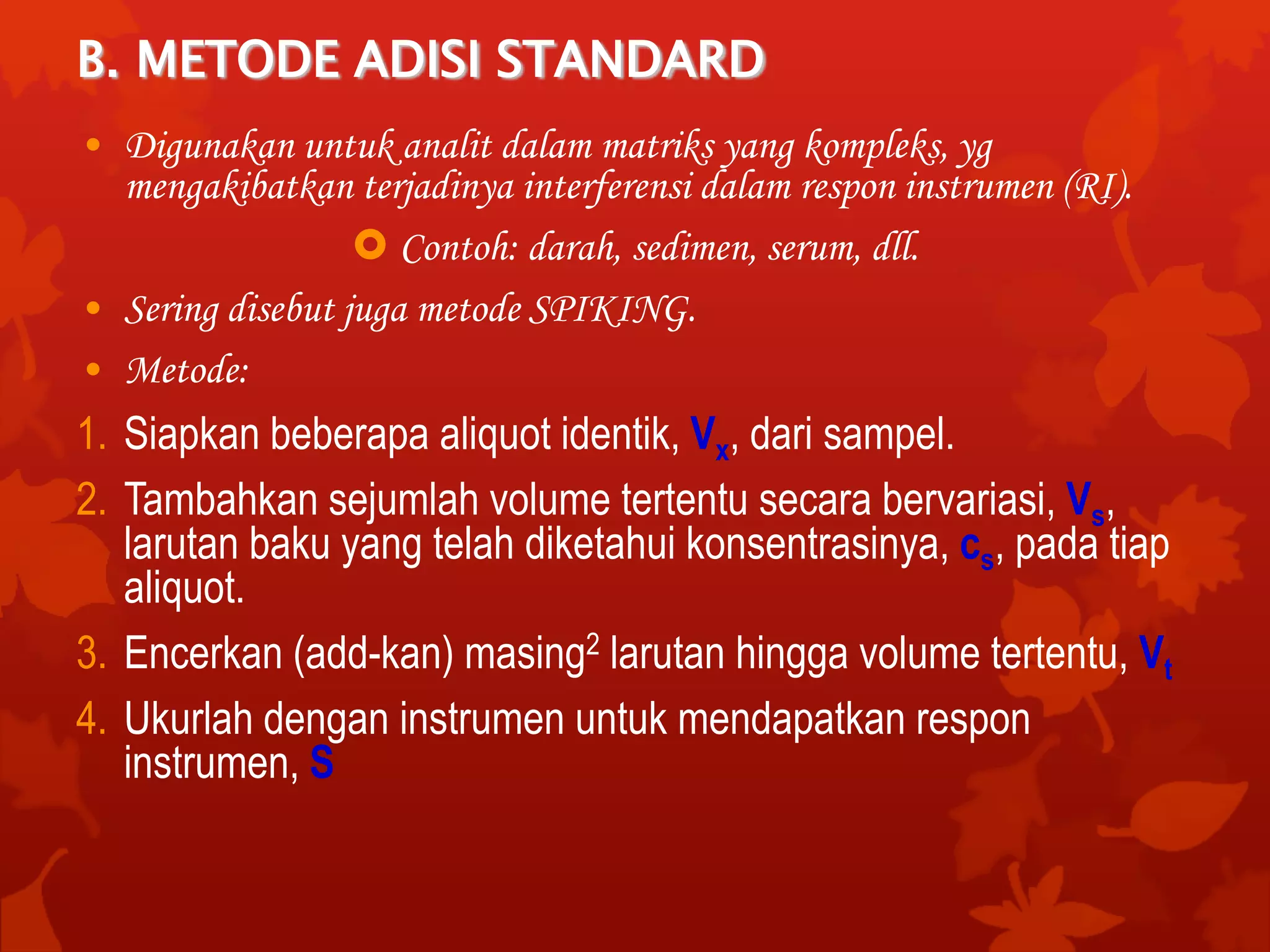 Kurva standar dan larutan standar | PPTX