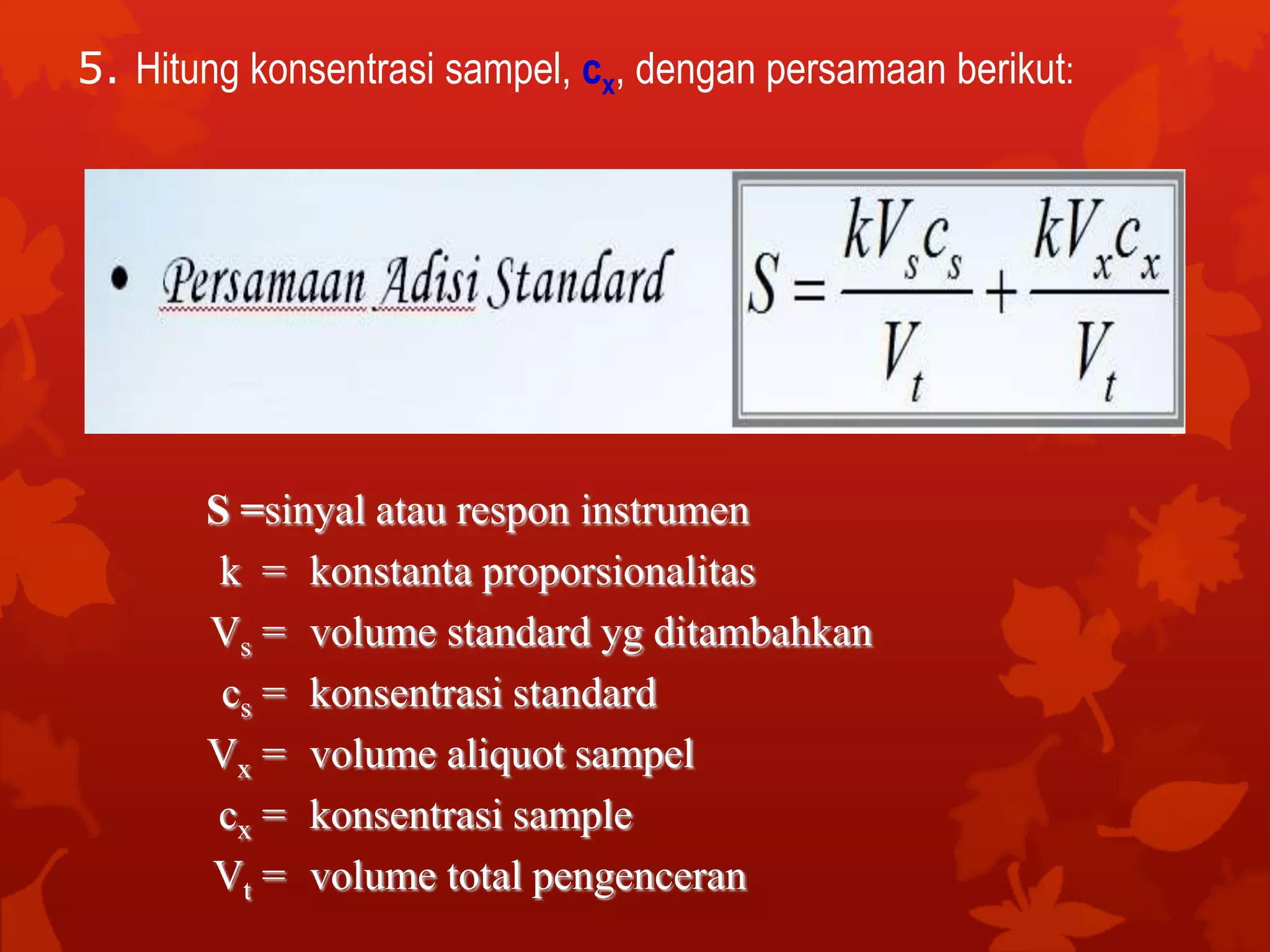 Kurva standar dan larutan standar | PPTX
