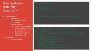 Kuryr & Fuxi: OpenStack networking and storage for Docker Swarm containers | PPT