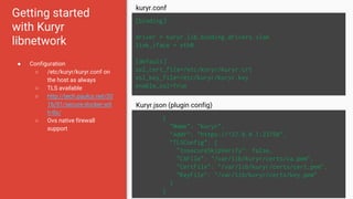 Kuryr & Fuxi: OpenStack networking and storage for Docker Swarm containers | PPT