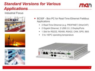 Rugged and Modular Box PC Family | PDF
