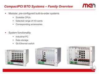 Built-to-Order Systems Based on CompactPCI Serial | PPT