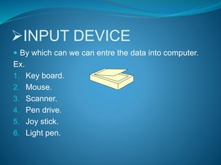 Computer Basic Knowledge Kush Sharma Pptx