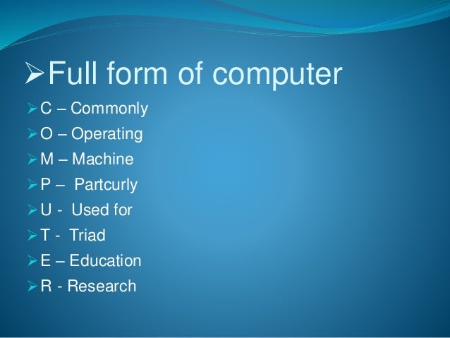computer basic knowledge kush sharma