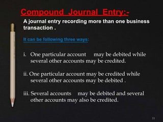 Journalising transaction | PPT