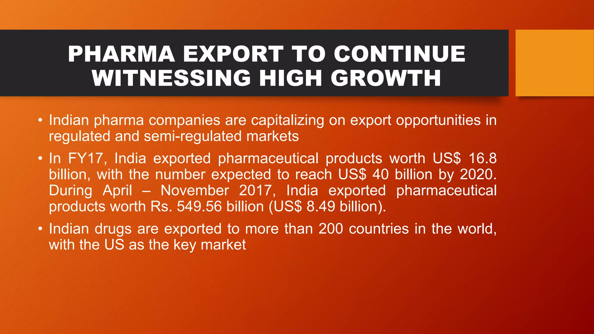 Indian pharmaceutical industry | PPTX