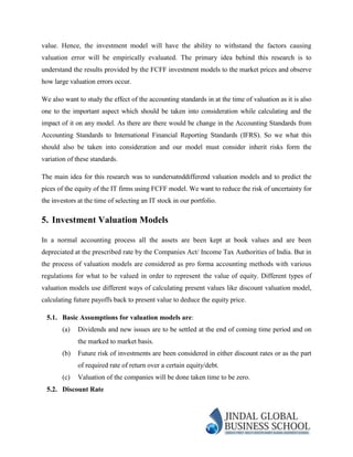 Equity Valuation | DOCX