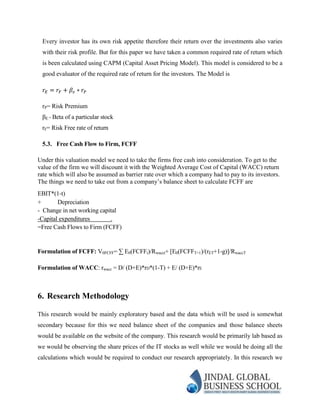 Equity Valuation | DOCX