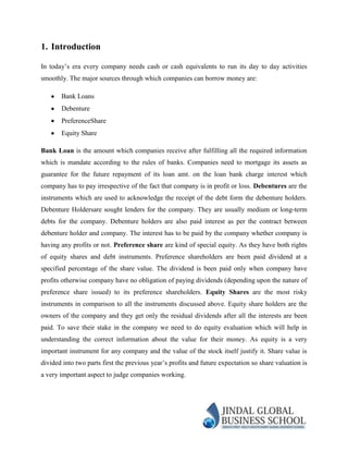 Equity Valuation | DOCX