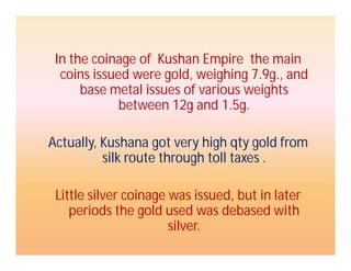 Kushana coinage | PDF
