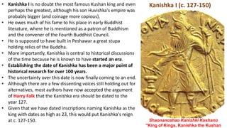 Coins of Kushana Empire- (Kanishka I) | PPTX