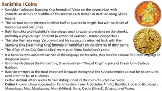 Coins of Kushana Empire- (Kanishka I) | PPTX