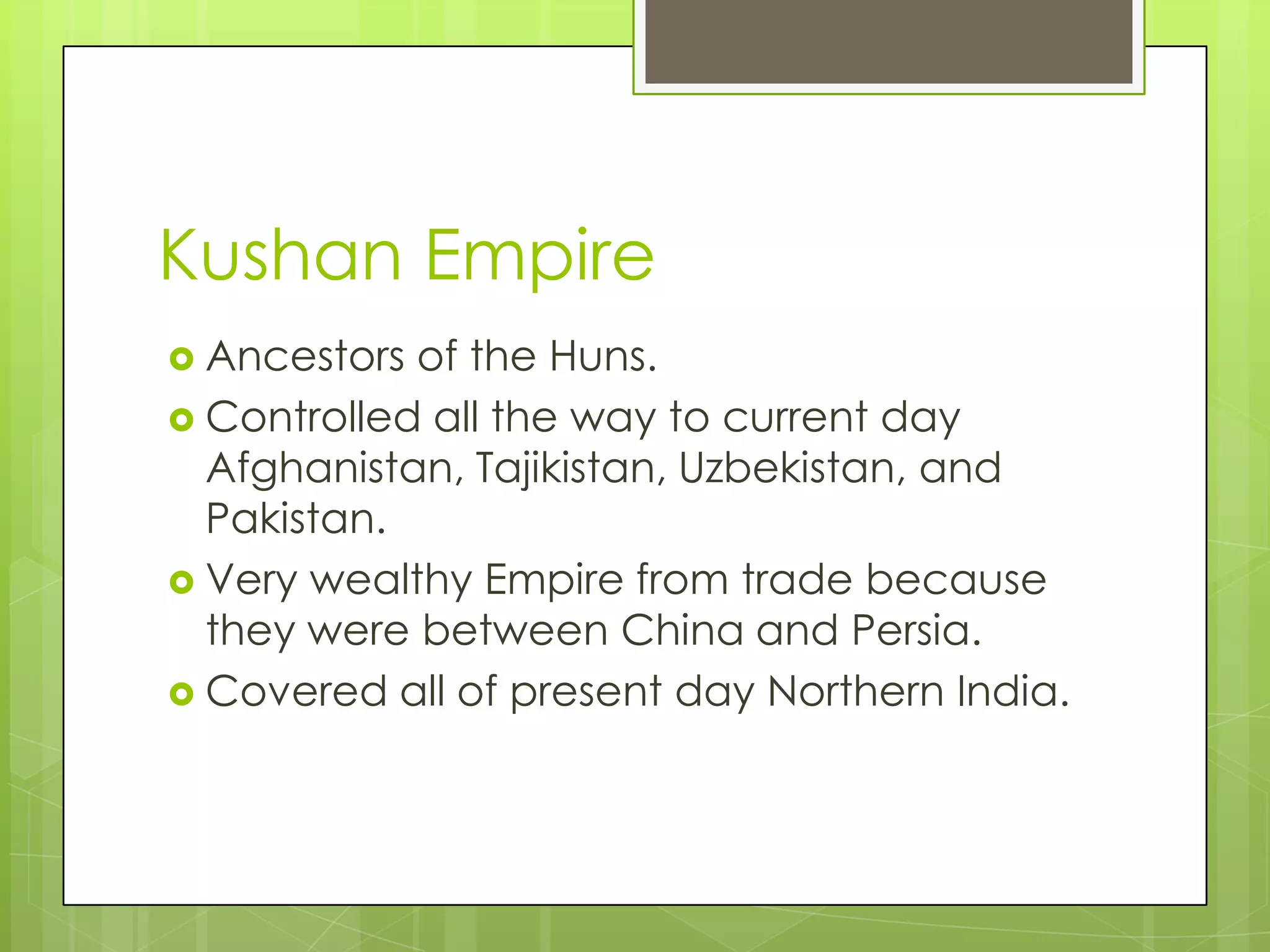 Kushan empire | PPTX