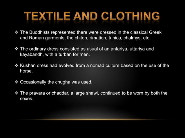 Kushan period | PPTX | Women\'s Clothing | Women\'s Fashion