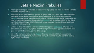 Kush ishte nezim frakulla | PPT
