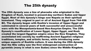 Kushite 25 th Egypt Dynasty | PDF
