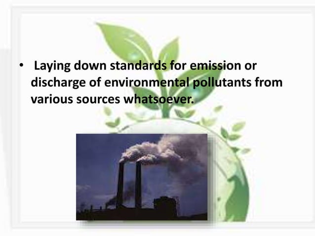 Air (Prevention and Control of Pollution)Act, 1981 | PPTX ...