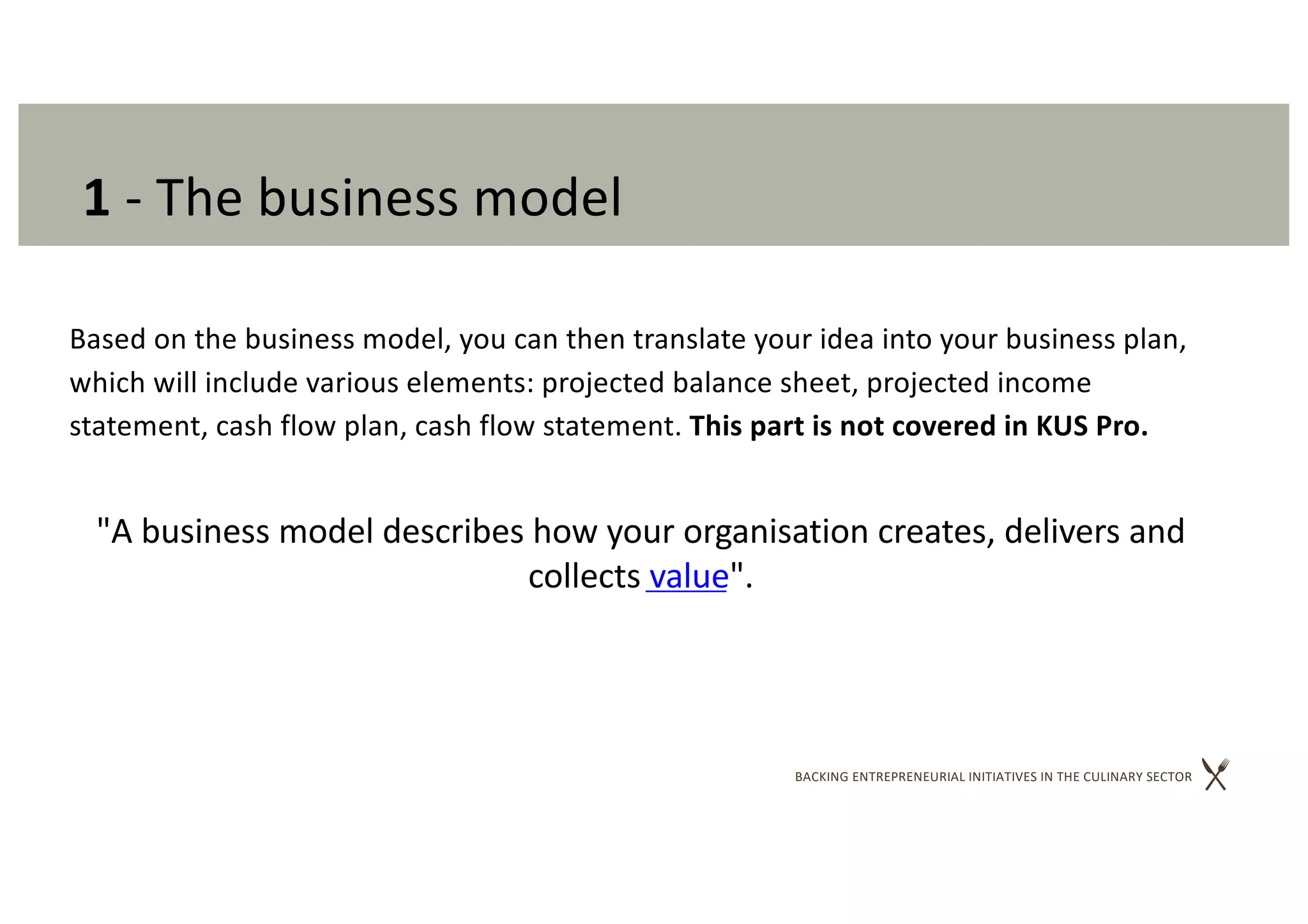 Kus Pro: Module 5 - Business Model Canvas | PPT