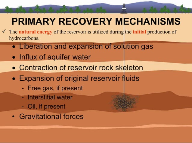 Reservoir Primary Recovery Mechanisms | PPTX