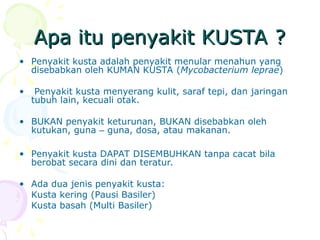 KUSTA.kader pilat penyuluhan penyakit kusta.ppt