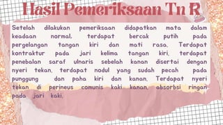 pengertian, tanda dan gejala dan penanganan kusta | PPTX