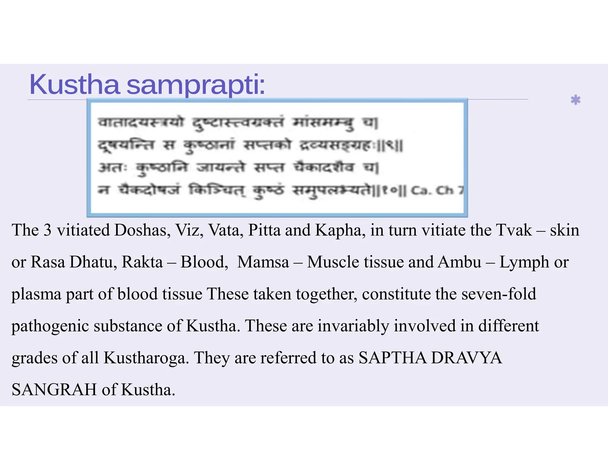 KUSTHA PPT .pdf KUSTHA definition, classification, and modern probable ...