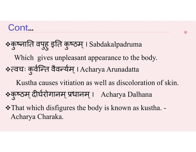 KUSTHA PPT .pdf KUSTHA definition, classification, and modern probable ...