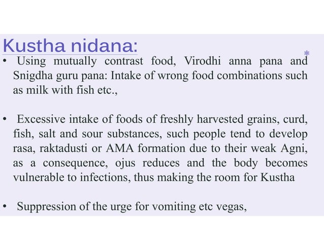 KUSTHA PPT .pdf KUSTHA definition, classification, and modern probable ...