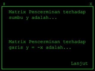 Matematika-Transformasi | PPT