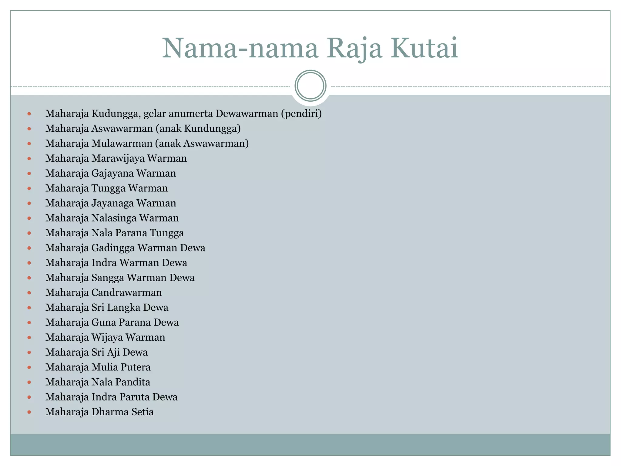 X - Sejarah Indonesia - Kutai | PPTX