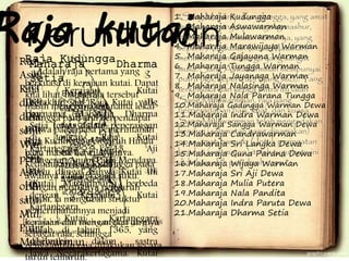 Kutai dan tarumaregara | PPTX