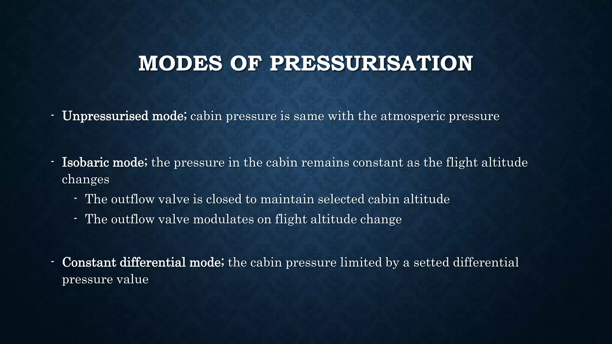 Aircraft Air Conditioning And Pressurisation System | PPTX