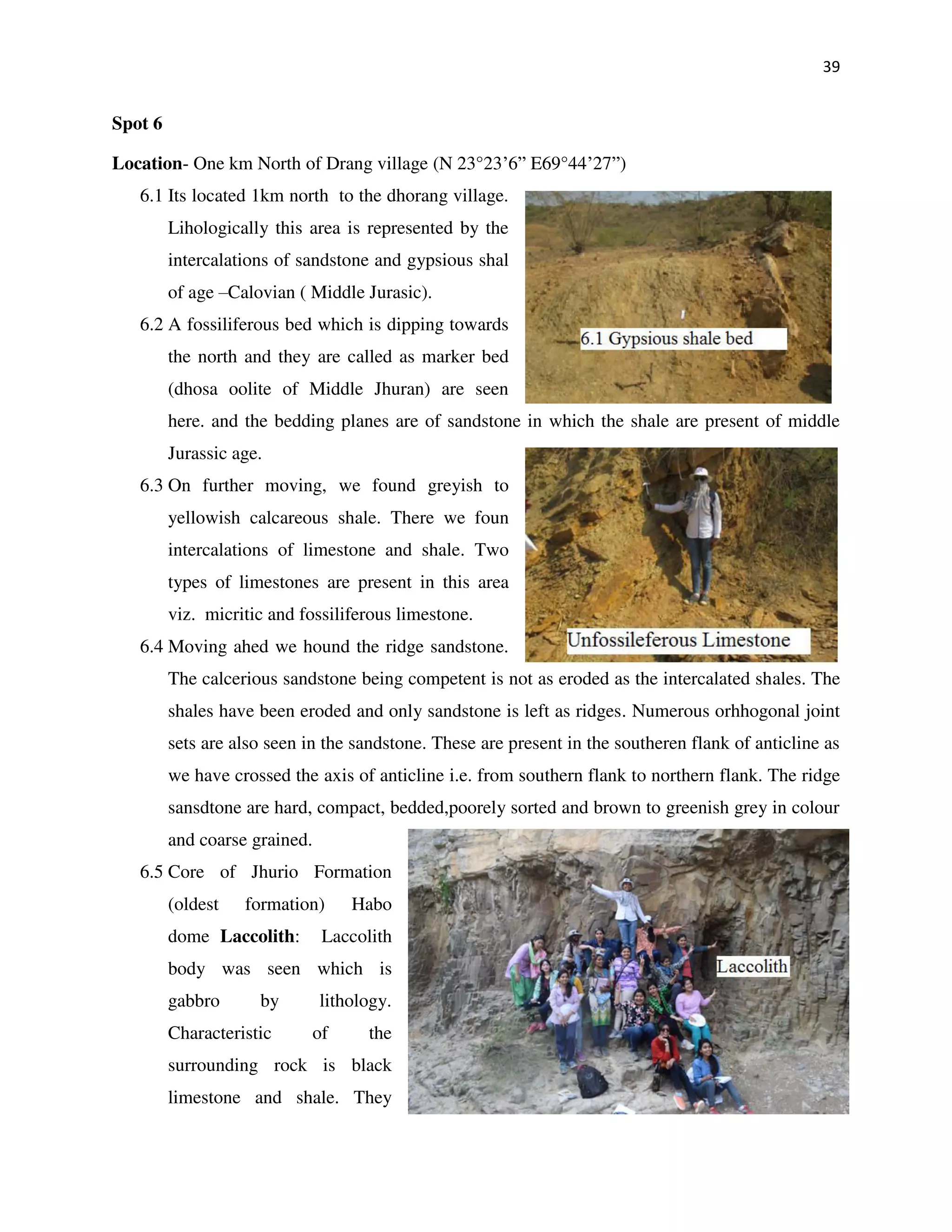 Kutch geological field report | PDF