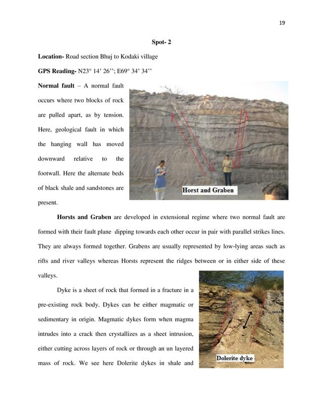 Kutch geological field report | PDF