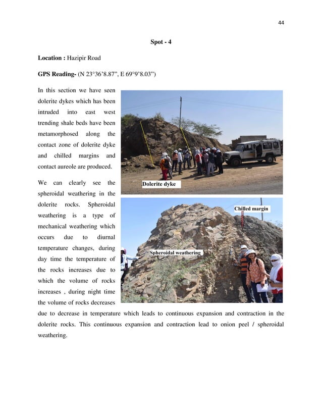 Kutch geological field report | PDF