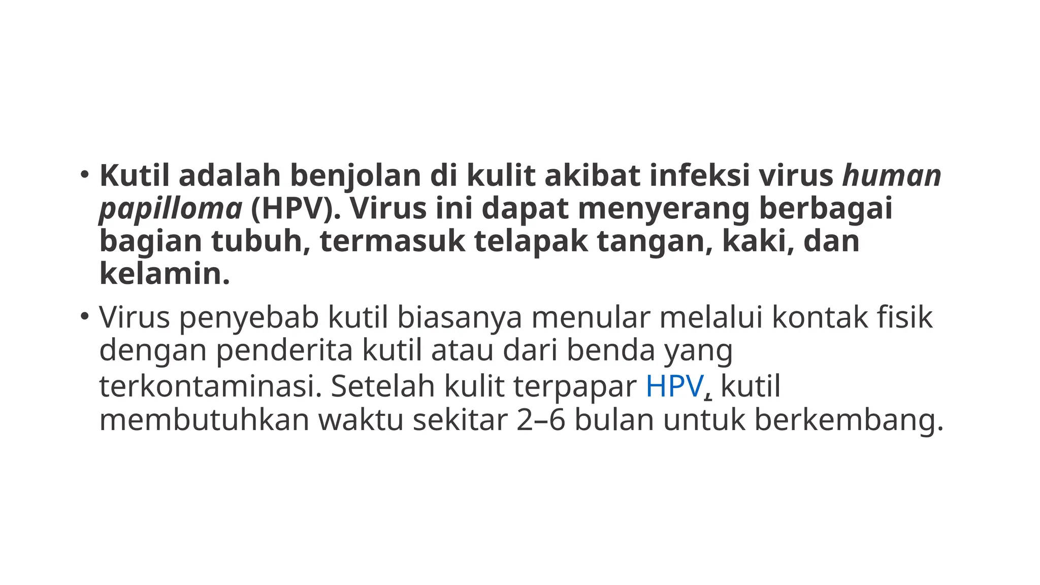 Kutil sebagai penyakit yang sering ditemui | PPT